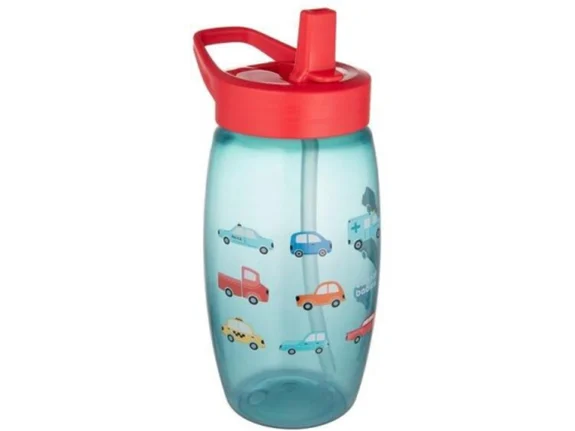 Canpol babies Sportska šolja sa savitljivim kljunom 400ml Cars 56/618_blu