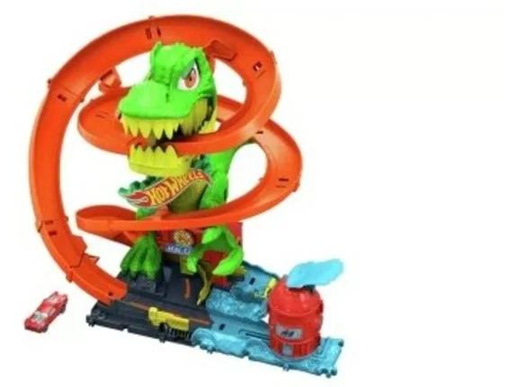 Hot Wheels Vatrogasna stanica City T-Rex