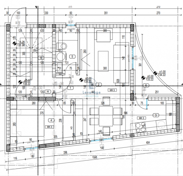 Jednoiposoban stan na prodaju, 44m2, 79.200€