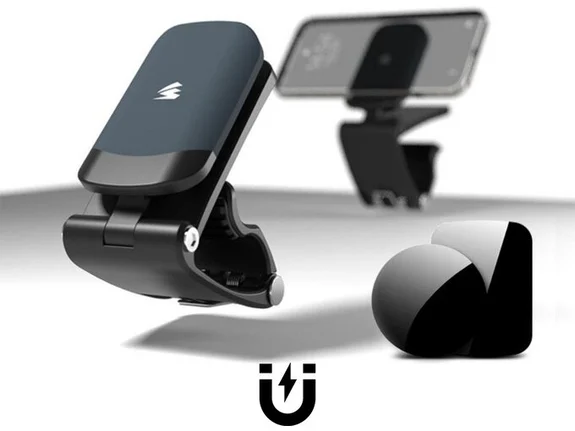 Univerzalni auto držač magnetic sivi