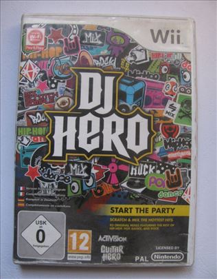 WII igrica DJ HERO