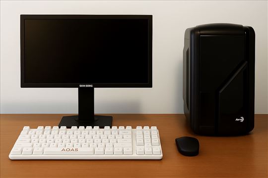 Gaming Setup–i5,GTX,16GB RAM,SSD,HDD + 24Monitor