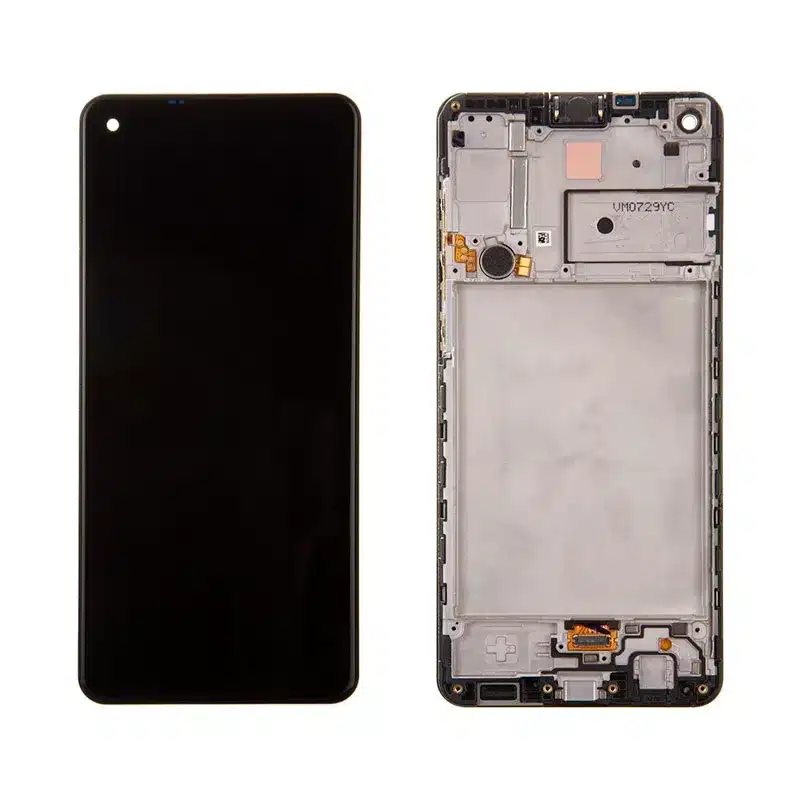 LCD ekran za Samsung A21s + touch screen incell + frame (okvir)