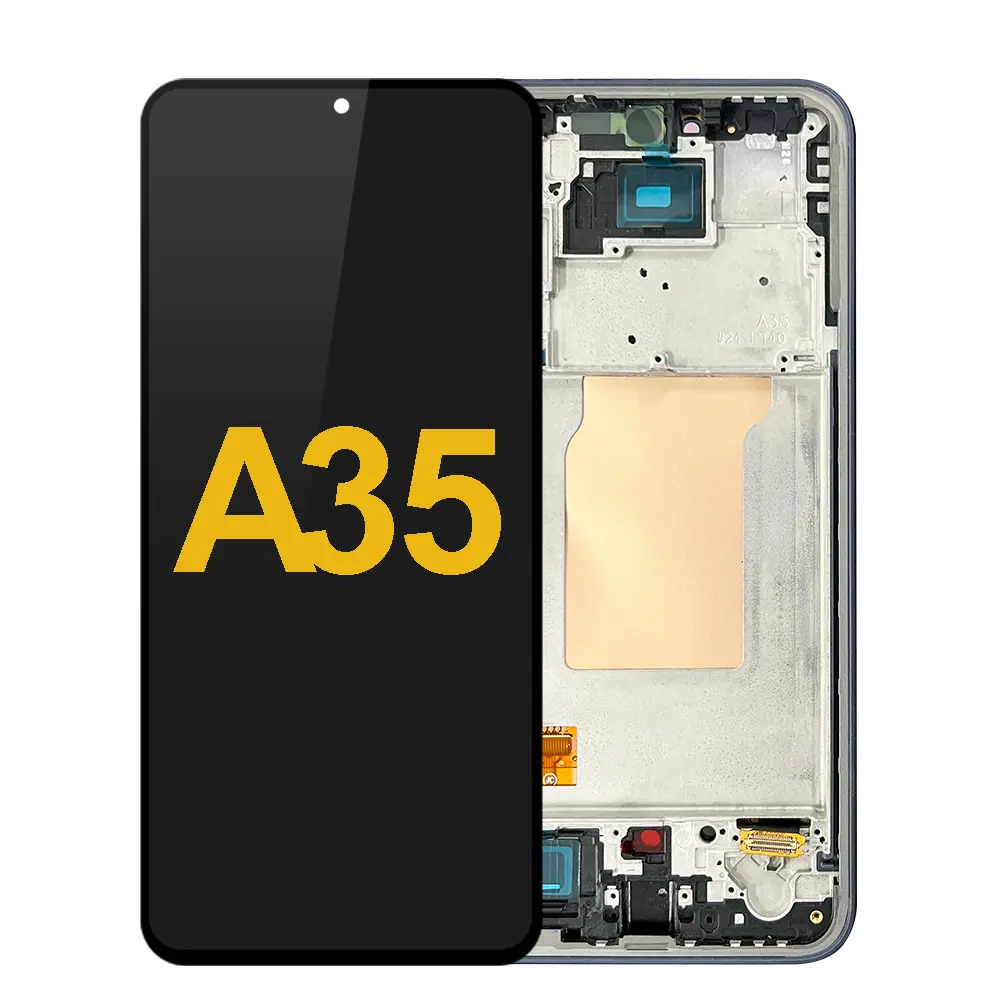 LCD ekran za Samsung A35 + touch screen incell + frame (okvir)