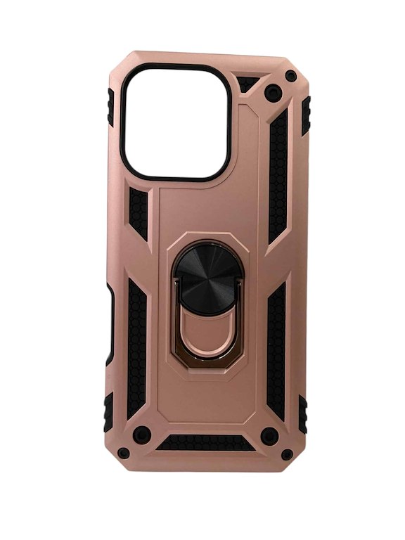 Maska Defender ring za iPhone 16 pro roze