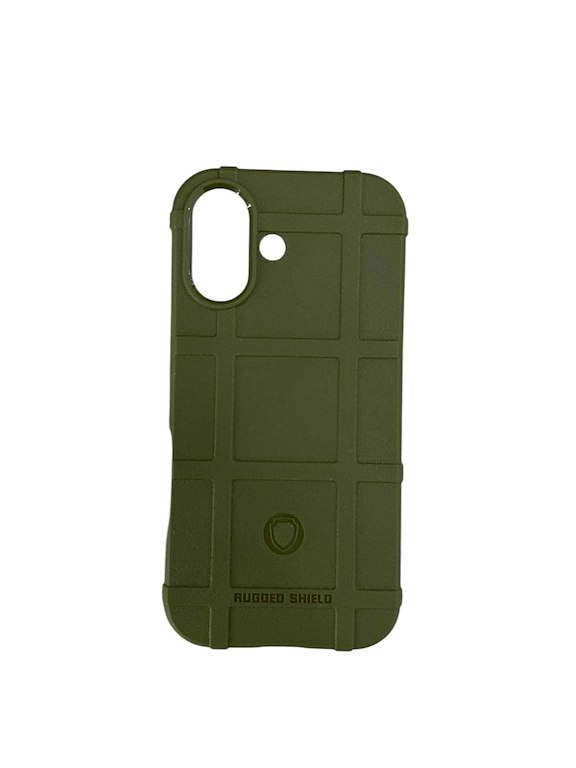 Maska Rugged shield za iPhone 16 maslinasta