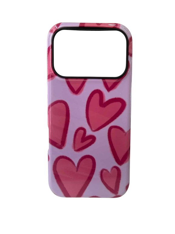 Maska Custom fit za iPhone 17 pro hearts