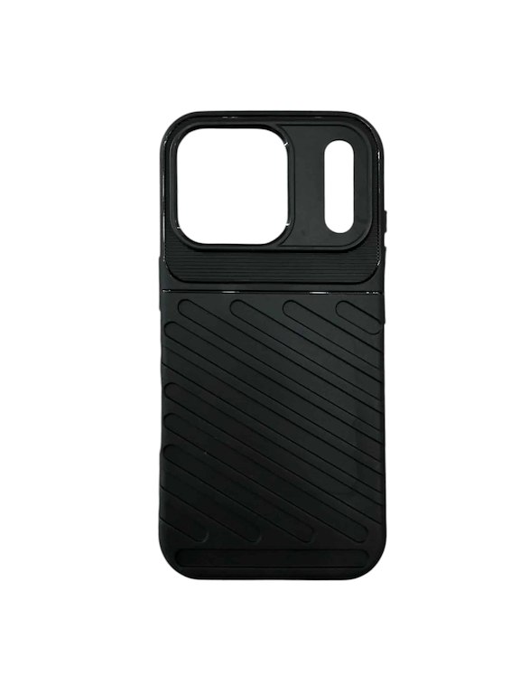 Maska Ribbed shield za iPhone 17 pro crna