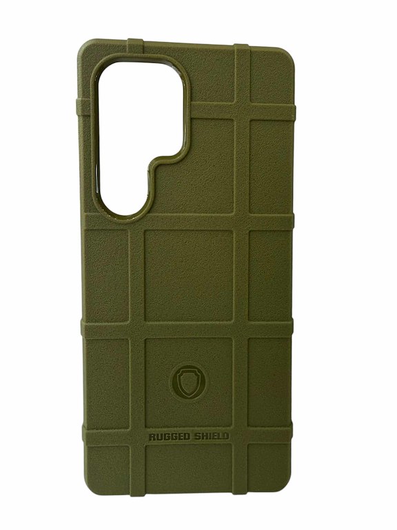 Maska Rugged shield za Samsung S25 ultra maslinasta