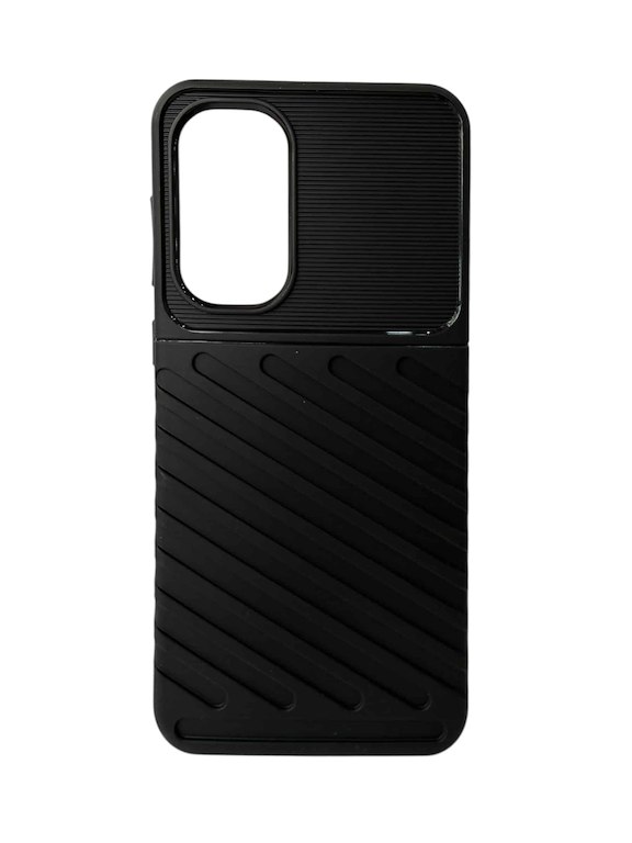 Maska Ribbed shield za Samsung A56 crna