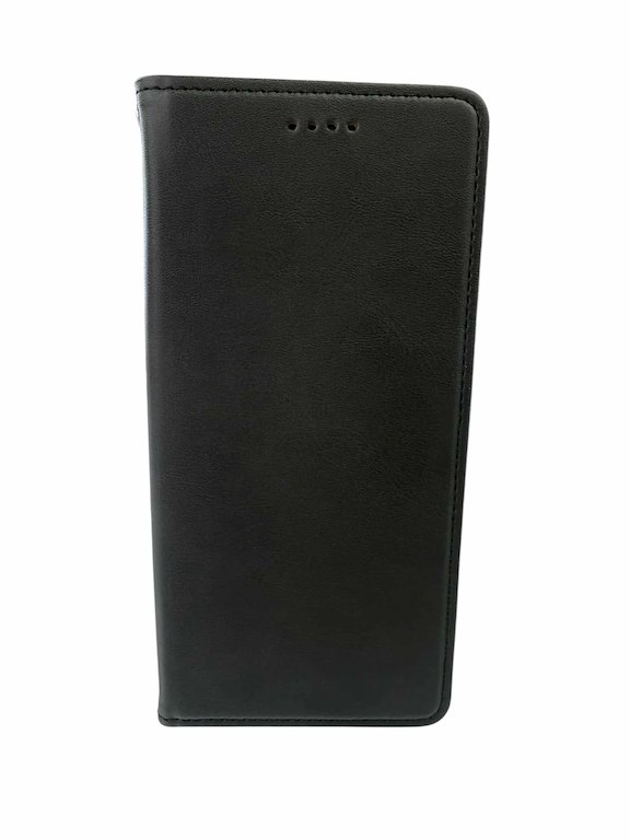Maska leather flip za Samsung S25 ultra crna
