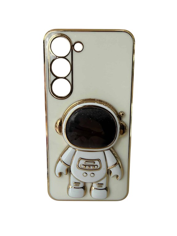 Maska astronaut stand za Samsung S23 bela