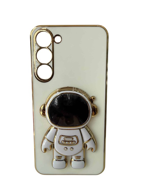 Maska astronaut stand za Samsung S23 plus beli