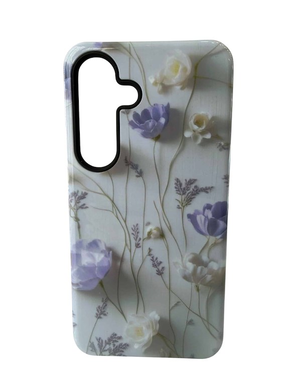 Maska Custom Fit za Samsung S25 flowers
