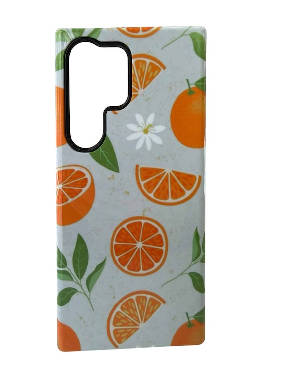 Maska Custom fit za Samsung S24 ultra orange