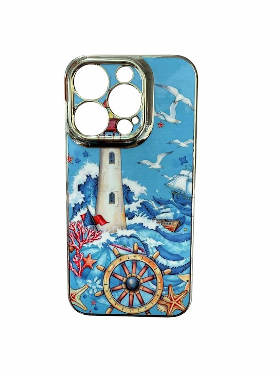 Maska Custom fit za iPhone 15 pro lighthouse
