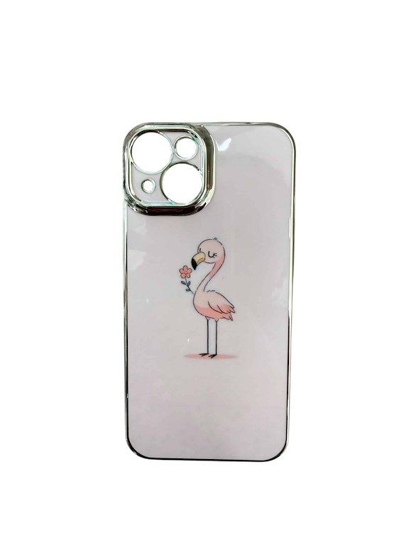 Maska Custom fit za iPhone 14 flamingo