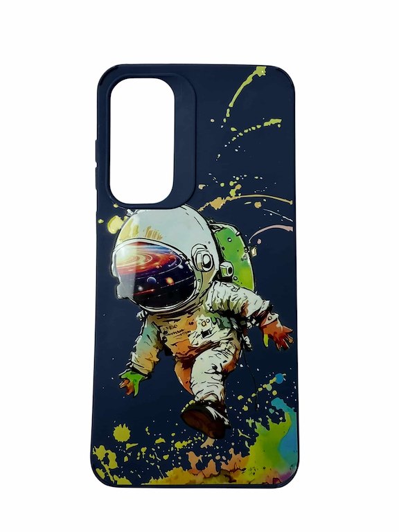 Maska Splash print za Samsung A55 astronaut