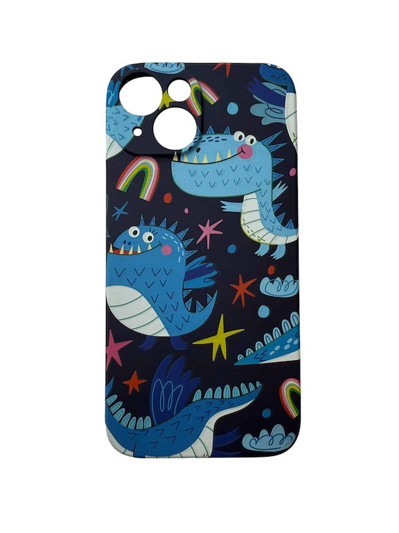 Maska Svetleca print za iPhone 15 monsters