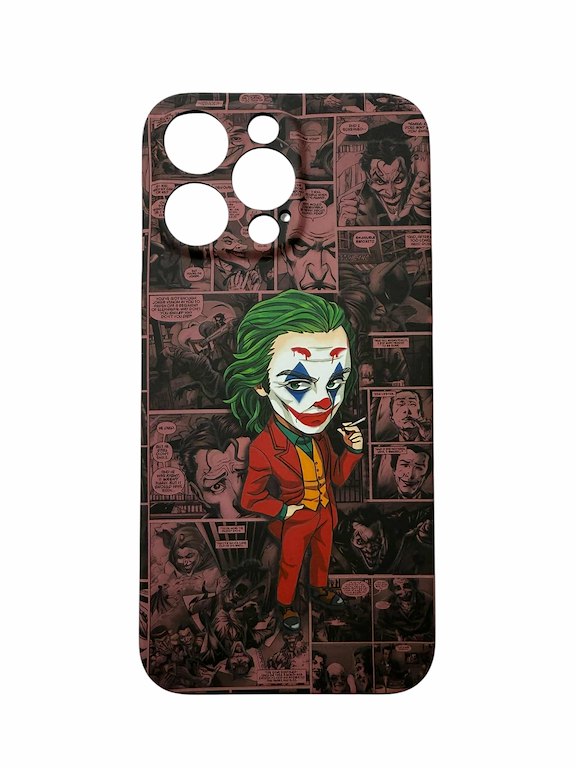 Maska Svetleca print za iPhone 15 pro max joker