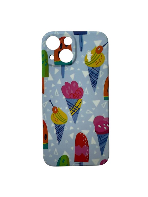 Maska Svetleca print za iPhone 13 mini ice cream