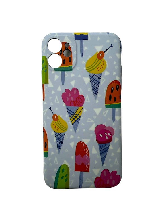 Maska Svetleca print za iPhone 11 ice cream