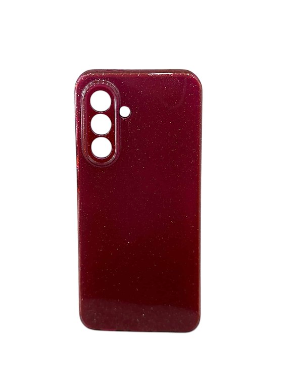Maska Sparkle Dust za Samsung A56 bordo