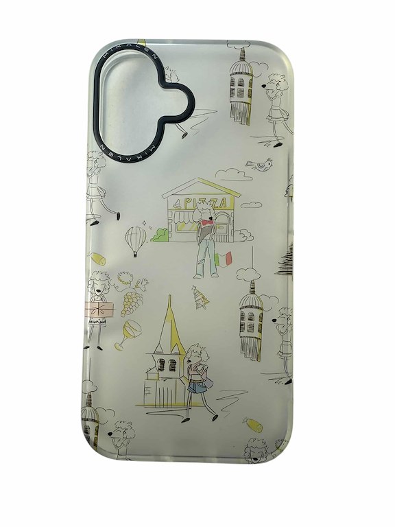 Maska travel print za iPhone 16 italia