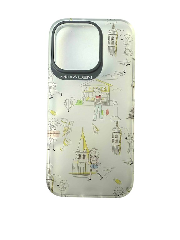 Maska travel print za iPhone 16 pro max italia