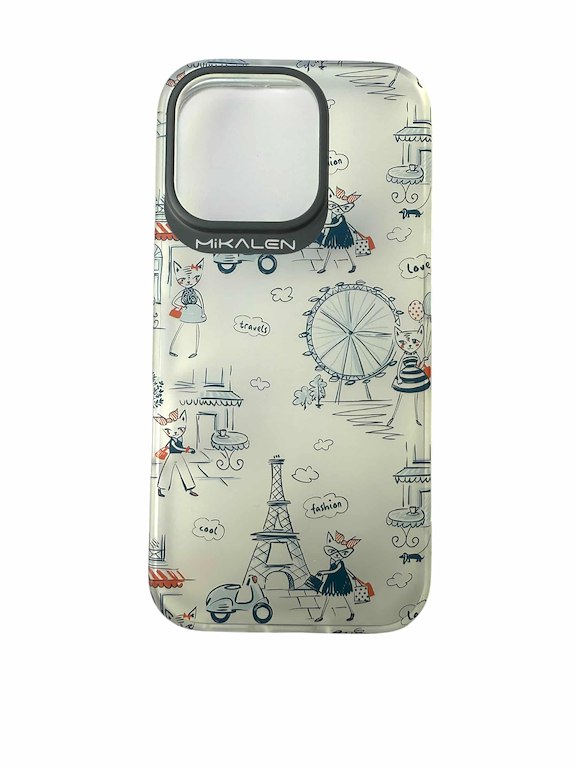 Maska travel print za iPhone 16 pro paris