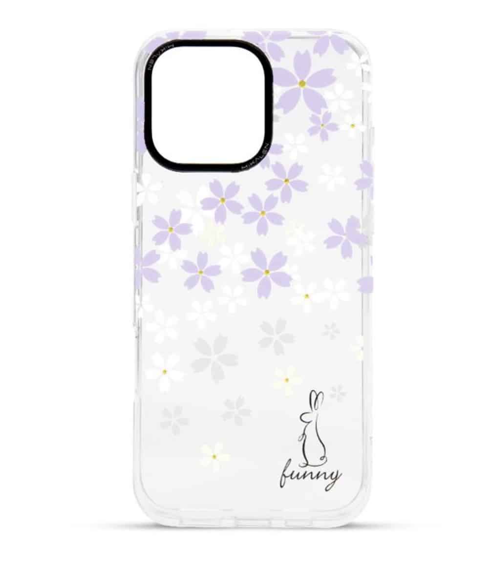 Maska print transparent za iPhone 16 pro max bunny