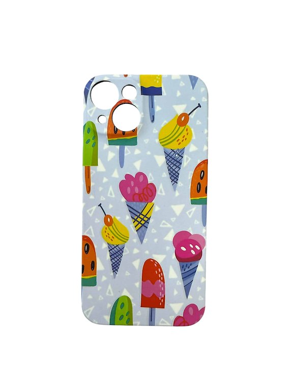 Maska Svetleca print za iPhone 14 icecream