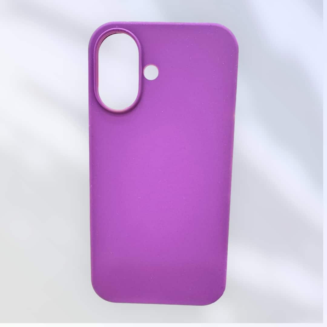 Maska Soft Color za iPhone 16 ljubicasta
