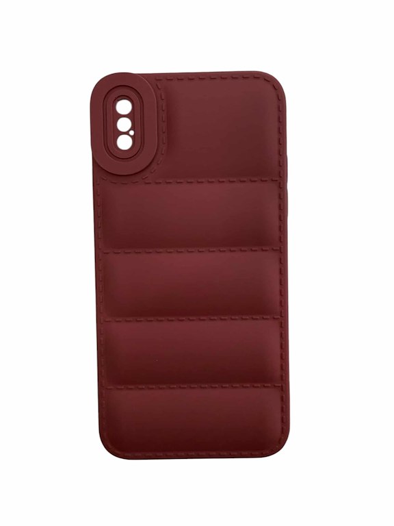 Maska TPU jacket za iPhone X/XS bordo