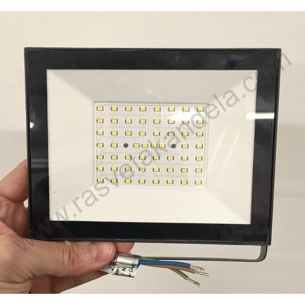 Led reflektor 50W 6500K IP65 LI1003 crni