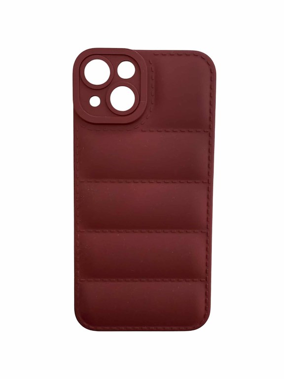 Maska TPU jacket za iPhone 13 bordo