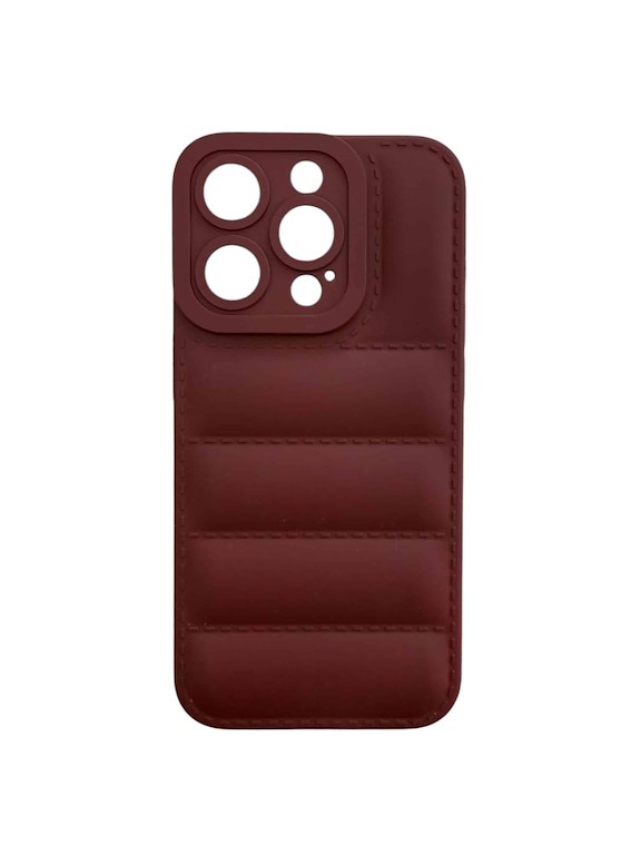Maska TPU jacket za iPhone 15 pro bordo