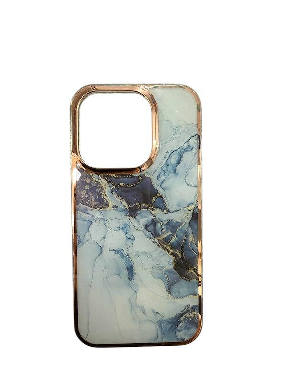 Maska Hard Case Marble za iPhone 15 plava