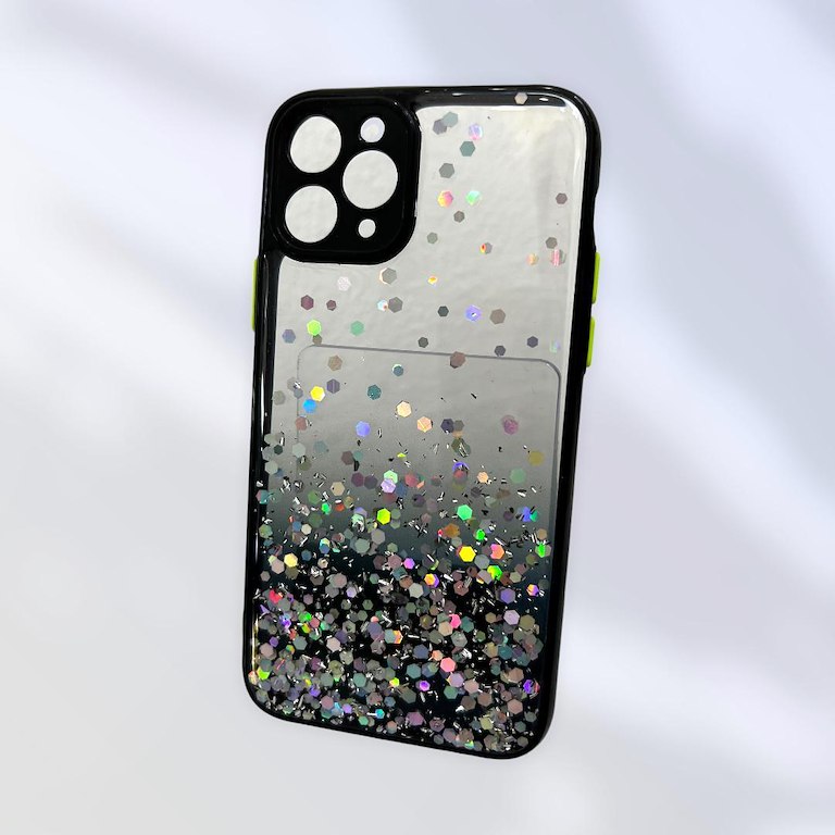 Maska Frame Glitter za iPhone 11 pro crna