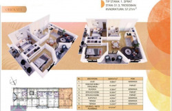 Dvoiposoban stan u izgradnji 57.21 m², Obrenovac - 94.397€