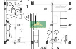 IZGRADNJA ROK JUN-2025 , 40,68m2-prvi sprat! veternička rampa!
