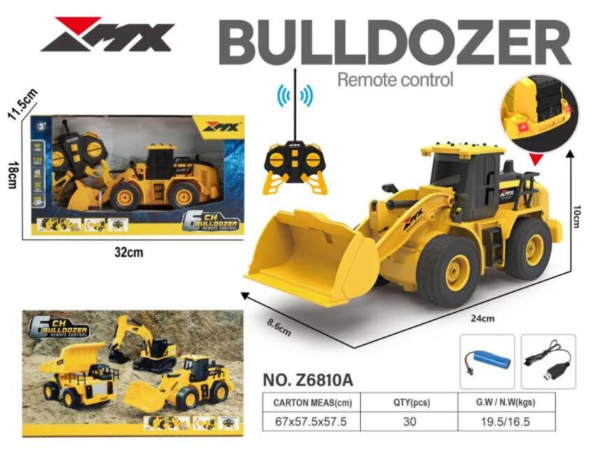 MAGAZA BULDOŽER R/C 1:24 40 HZ