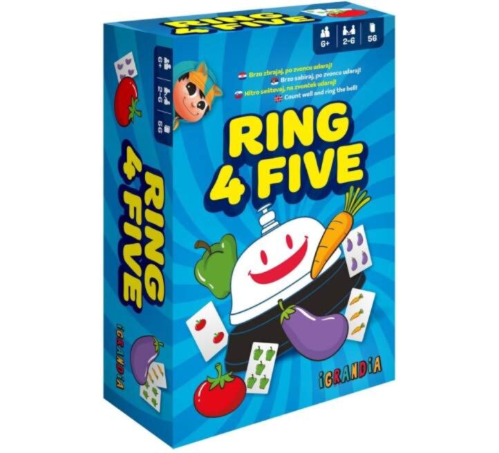 Iz Toys Društvena igra - Ring 4 five