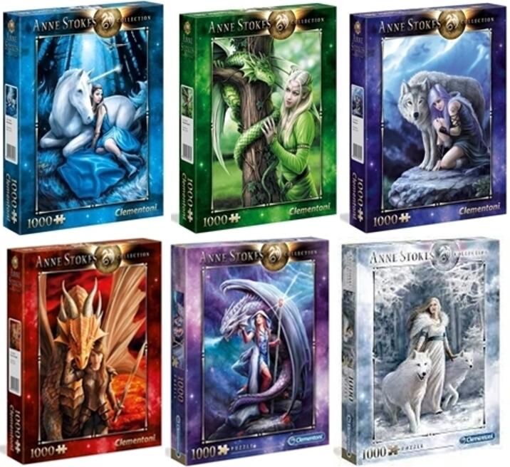 Clementoni slagalica 1000pcs Anne Stokes