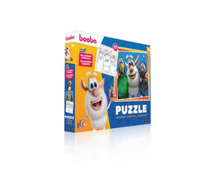 Iz Toys Puzzle za bojenje 35 kom Booba