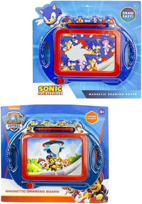PAW PATROL / SONIC MAGNETNA TABLA 25 CM