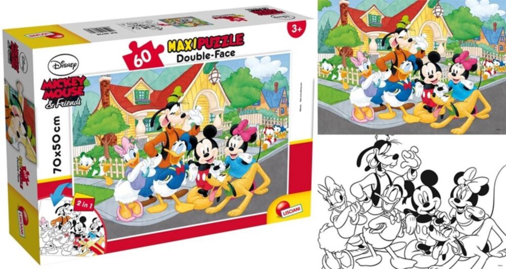 LISCIANI PUZZLE SLAGALICA 60PCS MAXI MICKEY 66