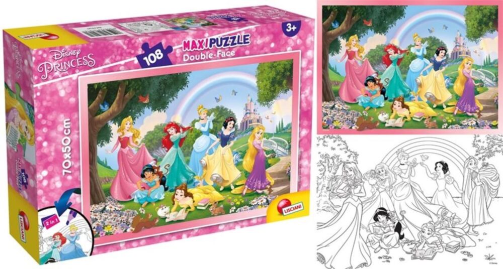 LISCIANI PUZZLE SLAGALICA 108PCS MAXI PRINCESS