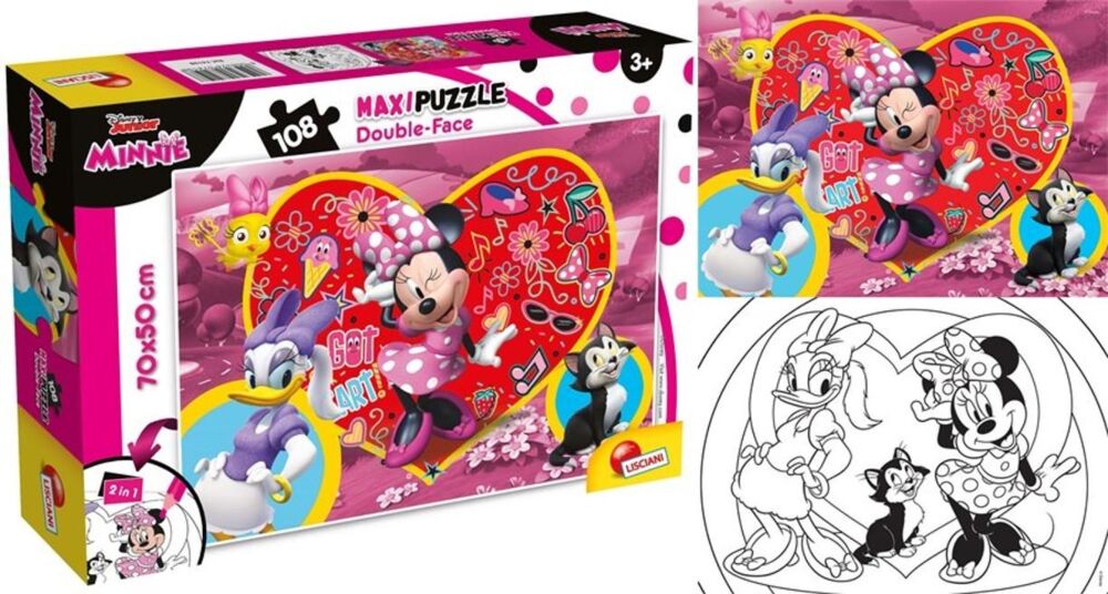 LISCIANI PUZZLE SLAGALICA 108PCS MAXI MINNIE 7