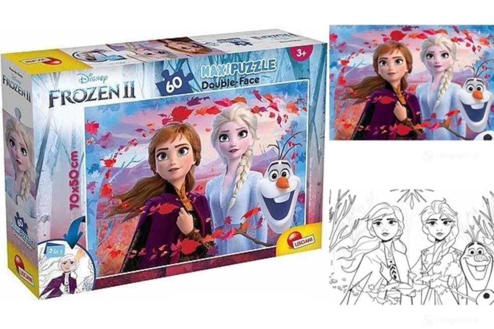 LISCIANI PUZZLE SLAGALICE 60PCS MAXI FROZEN II